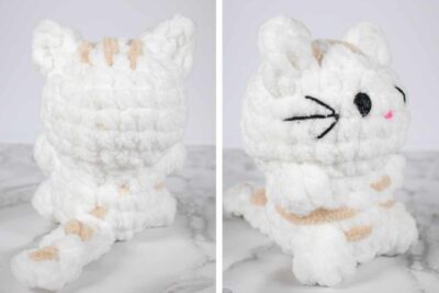 How to Crochet a Cute Plushie Cat: Easy for Beginners.