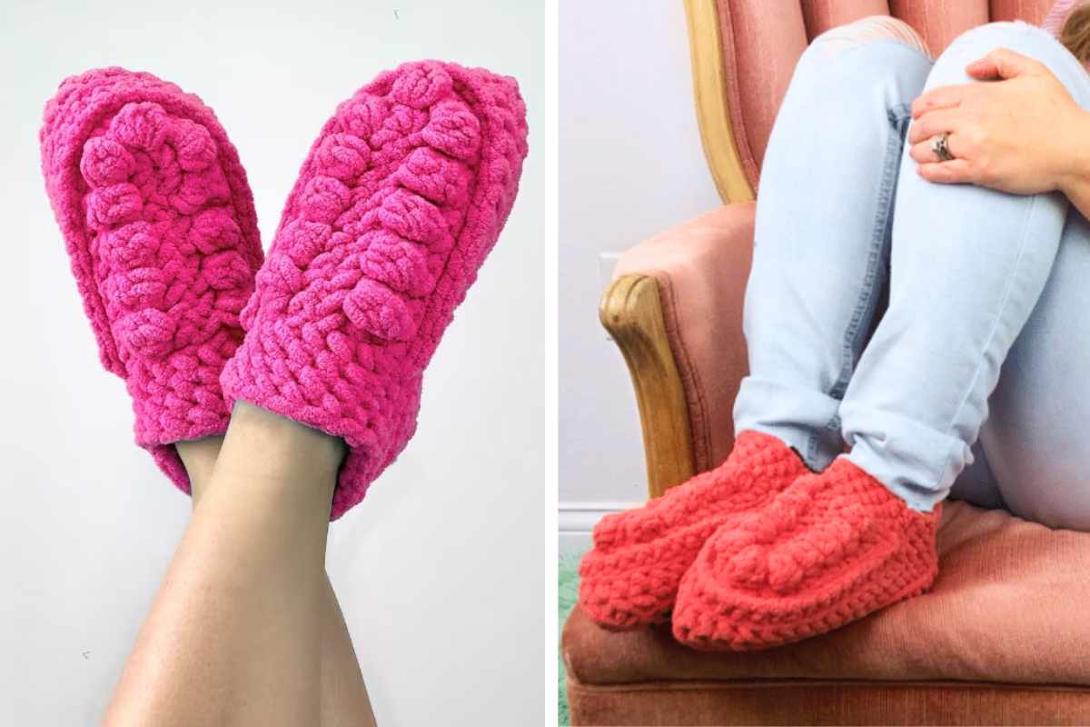 How to Make The Perfect Crochet Boho Slippers
