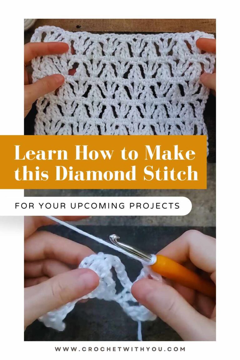 Learn How to Make this Diamond Stitch for Your Upcoming Projects ...