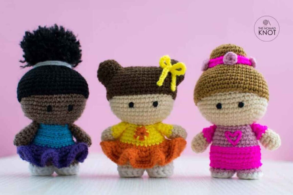 Easy Tutorial! How to Crochet Amigurumi Doll