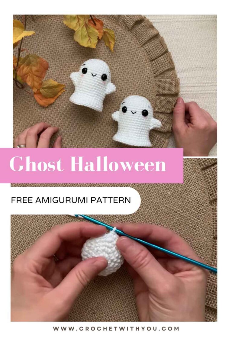 Free Amigurumi Ghost Halloween Pattern – Crochet With YOU
