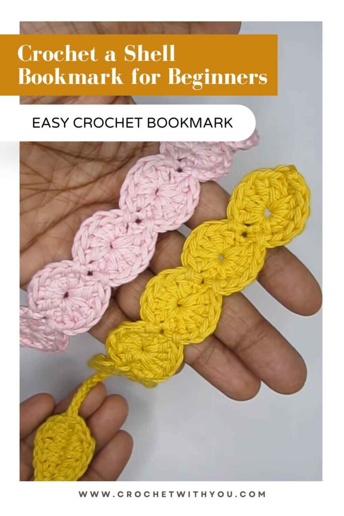 Crochet a Shell Bookmark for Beginners