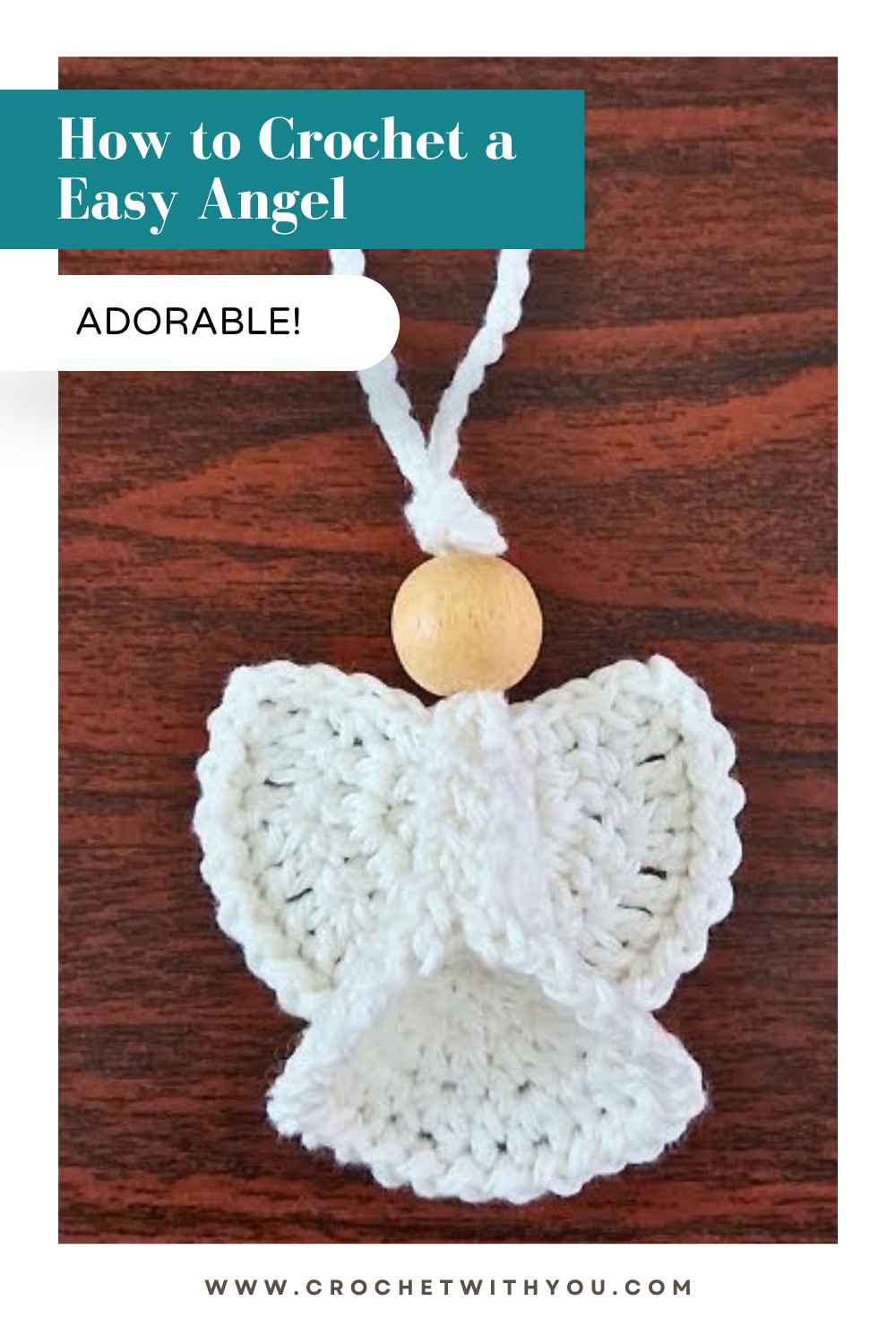 Adorable! How to Crochet a Easy Angel
