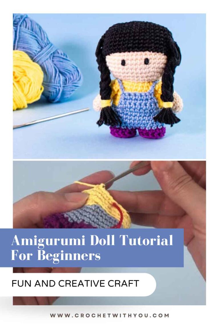 Amigurumi Doll Tutorial For Beginners – Crochet With YOU